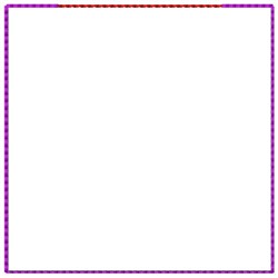 Corner Outline Embroidery Design | EmbroideryDesigns.com