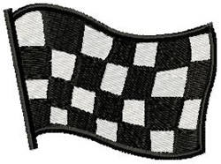 Checkered Flag Embroidery Design | EmbroideryDesigns.com
