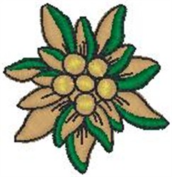 Edelweiss Embroidery Design | EmbroideryDesigns.com