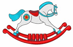Rocking Horse Embroidery Design | EmbroideryDesigns.com