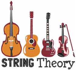 String Theory Embroidery Design | EmbroideryDesigns.com