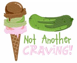 Another Craving! Embroidery Design | EmbroideryDesigns.com