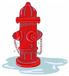 Fire Hydrant Embroidery Design | EmbroideryDesigns.com