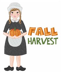 Fall Harvest Embroidery Design | EmbroideryDesigns.com