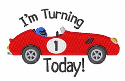 Turning 1 Today Embroidery Design | EmbroideryDesigns.com