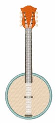 Banjo Embroidery Design | EmbroideryDesigns.com