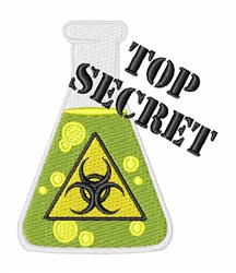 Top Secret Embroidery Design | EmbroideryDesigns.com