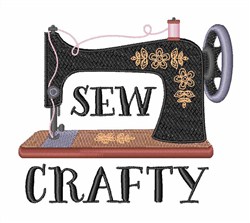 Sew Crafty Embroidery Design | EmbroideryDesigns.com