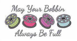 Full Bobbin Embroidery Design | EmbroideryDesigns.com