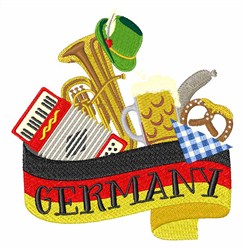 Germany Embroidery Design | EmbroideryDesigns.com