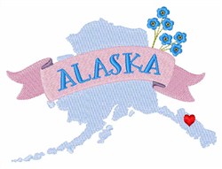Alaska Embroidery Design | EmbroideryDesigns.com