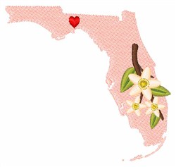 Florida State Embroidery Design | EmbroideryDesigns.com