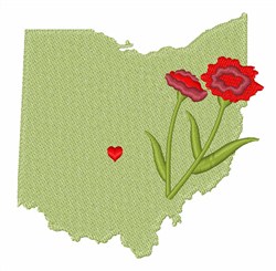 Ohio State Embroidery Design | EmbroideryDesigns.com