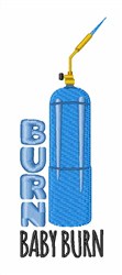 Burn Baby Burn Embroidery Design | EmbroideryDesigns.com