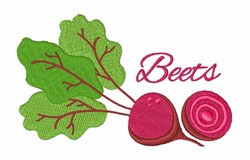 Beets Embroidery Design | EmbroideryDesigns.com