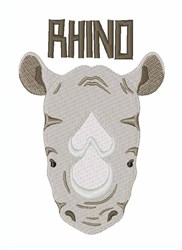 Rhino Embroidery Design | EmbroideryDesigns.com