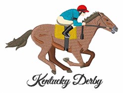 Kentucky Derby Embroidery Design | EmbroideryDesigns.com
