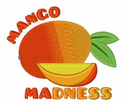 Mango Madness Embroidery Design | EmbroideryDesigns.com