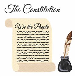 The Constitution Embroidery Design | EmbroideryDesigns.com
