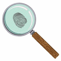 Fingerprint Clue Embroidery Design | EmbroideryDesigns.com