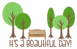 Beautiful Day Embroidery Design | EmbroideryDesigns.com