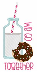 We Go Together Embroidery Design | EmbroideryDesigns.com