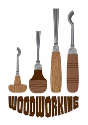 Woodworking Embroidery Design | EmbroideryDesigns.com