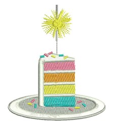 Birthday Cake Embroidery Design | EmbroideryDesigns.com