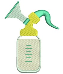 Breast Pump Embroidery Design | EmbroideryDesigns.com