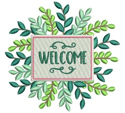 Welcome Embroidery Design | EmbroideryDesigns.com