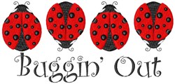 Buggin Out Embroidery Design | EmbroideryDesigns.com