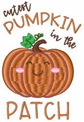 Pumpkin Patch Embroidery Design | EmbroideryDesigns.com