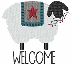 Welcome Embroidery Design | EmbroideryDesigns.com