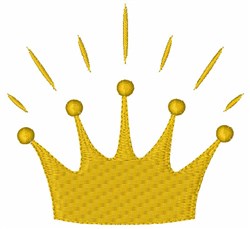 Royal Crown Embroidery Design | EmbroideryDesigns.com