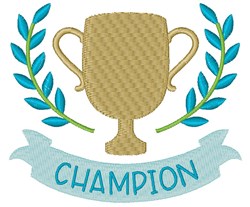 Champion Embroidery Design | EmbroideryDesigns.com