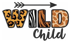 Wild Child Embroidery Design | EmbroideryDesigns.com
