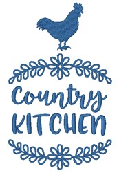 Country Kitchen Embroidery Design | EmbroideryDesigns.com