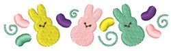 Peeps Border Embroidery Design | EmbroideryDesigns.com
