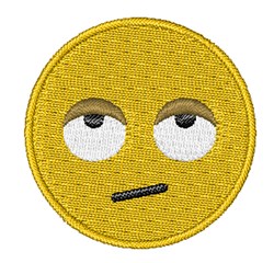 Geez Louise Emoji Embroidery Design | EmbroideryDesigns.com