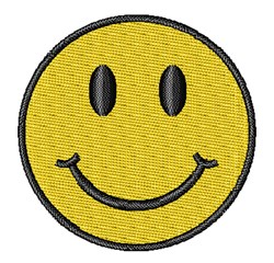 Smiley Emoji Embroidery Design | EmbroideryDesigns.com