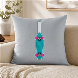 Skateboard Bookmark Embroidery Design | EmbroideryDesigns.com