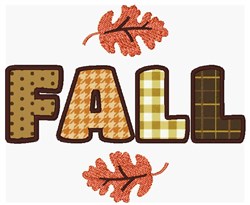 Applique Fall Embroidery Design | EmbroideryDesigns.com