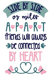 Side By Side Embroidery Design | EmbroideryDesigns.com