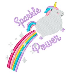 Sparkle Power Embroidery Design | EmbroideryDesigns.com