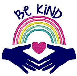 Be Kind Embroidery Design | EmbroideryDesigns.com
