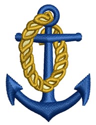 Anchor Embroidery Design | EmbroideryDesigns.com
