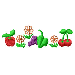 Fruits Embroidery Design | EmbroideryDesigns.com