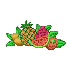 Fruits Embroidery Design | EmbroideryDesigns.com