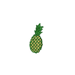 Pineapple Embroidery Design | EmbroideryDesigns.com