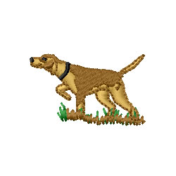Pointer Embroidery Design | EmbroideryDesigns.com
